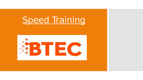 BTEC Sport Level 2. Unit 1 external exam; Fitness for Sport & Exercise ...