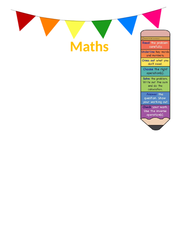 English and Maths Support Sheets | Teaching Resources