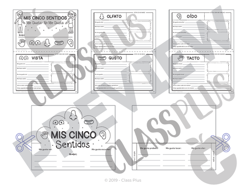 Mis Cinco Sentidos - Me Gusta - No Me Gusta (SPANISH VERSION ...