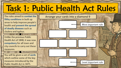 Public Health Act 1875 - Medicine in Britain - GCSE History Edexcel ...