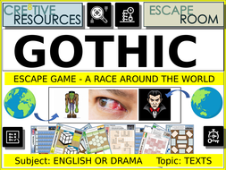 Gothic Escape Room | Teaching Resources