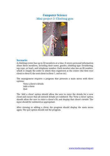 Python Java Programming Assessment 3 Mini Project Teaching Resources 9029