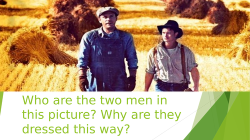 Of Mice and Men unit of work | Teaching Resources