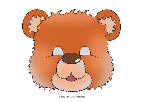 Goldilocks and the Three Bears - Masks | Teaching Resources