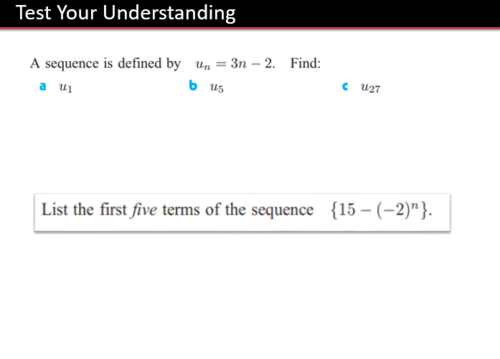 IB Maths Applications and Interpretation SL: Arithmetic Sequences ...
