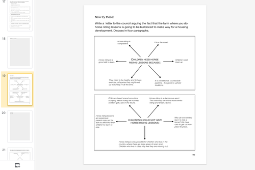 Write A Balanced Argument In A Letter: Digital Google Classroom ...