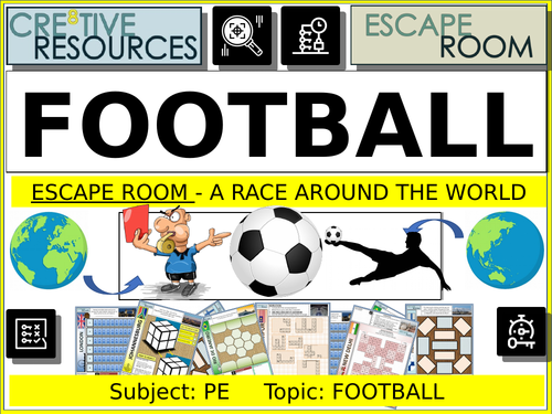 Football Escape Room - PE | Teaching Resources