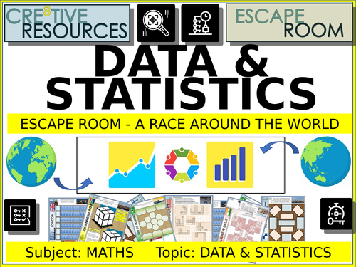 Statistics Maths Escape Room | Teaching Resources