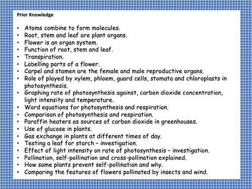 Plant Anatomy Life Cycle and Photosynthesis 54 Question Board Game KS3 ...