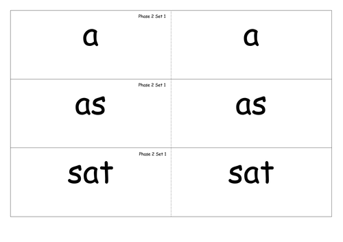 Phonics Real & Made Up Words (Decodable Phase 2, satp) | Teaching Resources