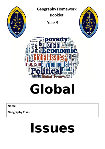 Gobal issues home learning booklet | Teaching Resources