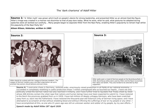 Nazi Germany 1933-1945 OCR GCSE Course | Teaching Resources