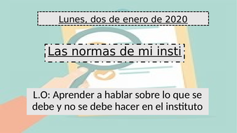 M2: Mi insti Spanish GCSE | Teaching Resources