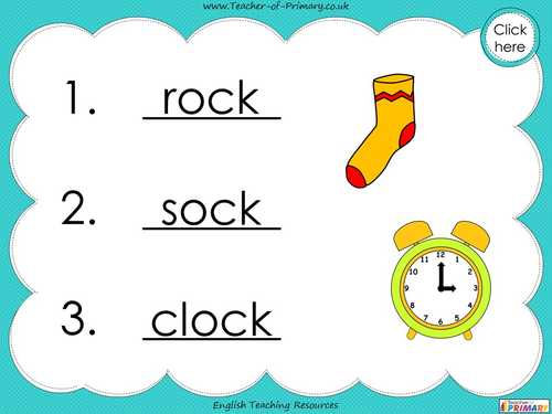 Word Families - KS1 | Teaching Resources