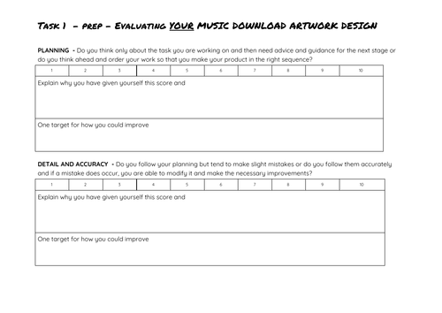 ALBUM COVER | GRAPHIC DESIGN | Evaluation Skills | 4 Lesson Mini ...