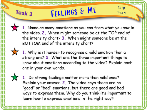 Emotions KS2 PSHE | Teaching Resources