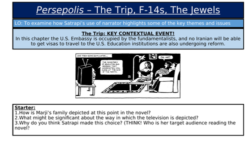 Persepolis Book One - Entire SoW and resources for independent analysis ...