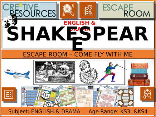Shakespeare Escape Room | Teaching Resources