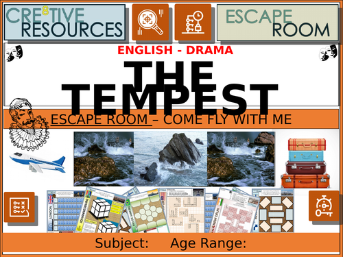 The Tempest Escape Room | Teaching Resources