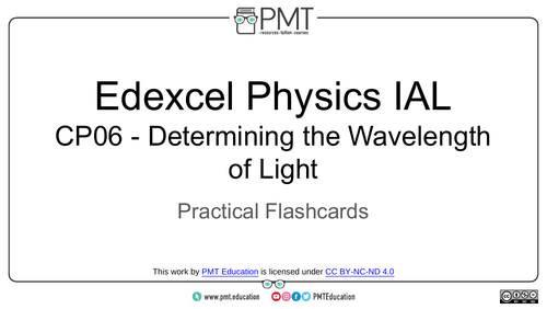 Edexcel IAL Physics Practical Flashcards | Teaching Resources Edexcel IAL Physics Practical Flashcards | Teaching Resources
