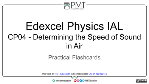 Edexcel IAL Physics Practical Flashcards | Teaching Resources Edexcel IAL Physics Practical Flashcards | Teaching Resources