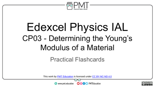 Edexcel IAL Physics Practical Flashcards | Teaching Resources Edexcel IAL Physics Practical Flashcards | Teaching Resources