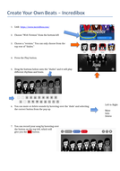 Sheet with Incredibox Instructions for Home Learning | Teaching Resources