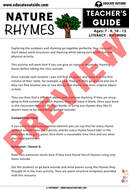 Nature Rhymes & Poetry Outdoor Activity | Teaching Resources