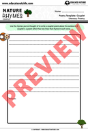Nature Rhymes & Poetry Outdoor Activity | Teaching Resources