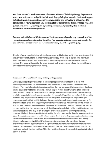 BTEC Applied Psychology Unit 2 LAA,B, C and D student guides | Teaching ...