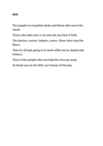 Poems for Children of the Coronavirus Era | Teaching Resources