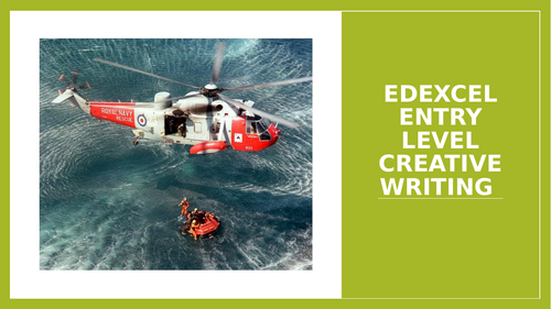 Edexcel Entry Level Certificate in English: Component 2 Creative ...