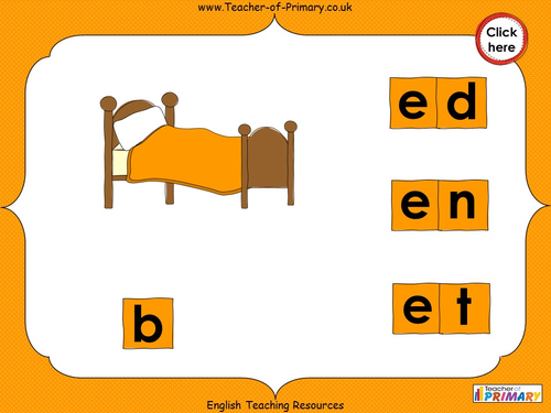 Making Words - 'ed', 'en' and 'et' | Teaching Resources