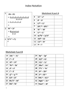 Index Laws 1&2, Understand & Use, PowerPoinnt. | Teaching Resources