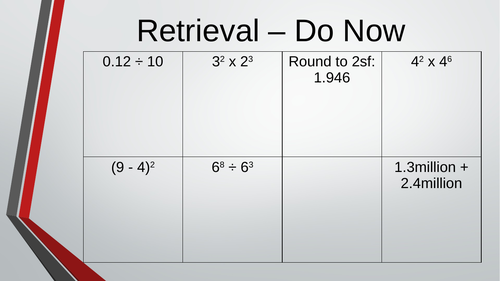 Edexcel GCSE Foundation Unit 1 - Number | Teaching Resources