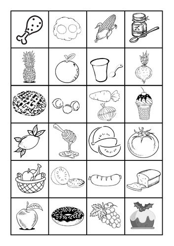 Food Alphabet Activity Sheets | Teaching Resources