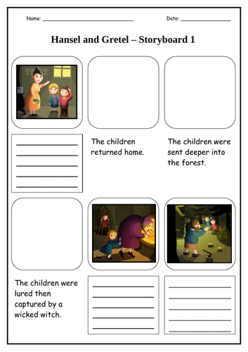 Hansel and Gretel - Unit Plan and Resources for Y3 or Y4 | Teaching ...
