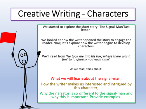 Creative Writing Characters | Teaching Resources