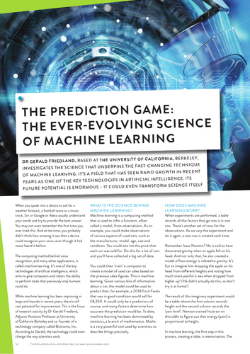 Machine learning | Teaching Resources