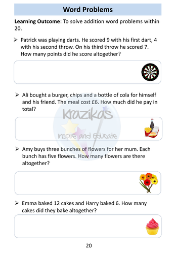 Functional Skills Maths - Entry Level 1 - Addition to 20 | Teaching ...