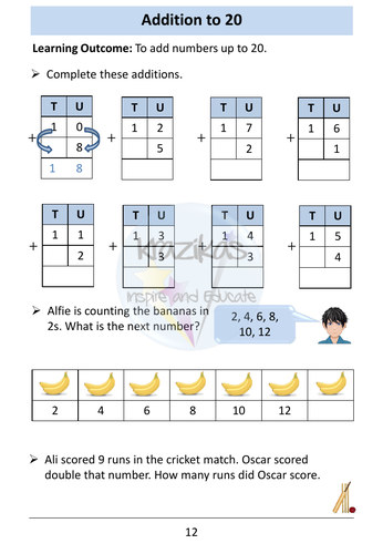 Functional Skills Maths - Entry Level 1 - Addition to 20 | Teaching ...