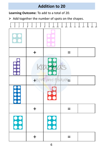 Functional Skills Maths - Entry Level 1 - Addition to 20 | Teaching ...