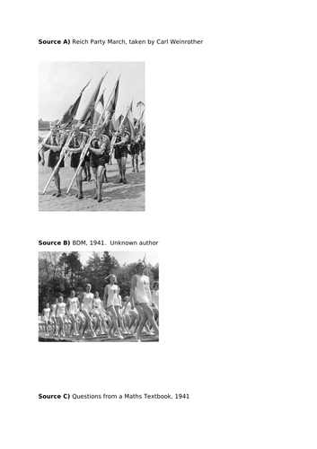History Cover Lesson - Nazi Youth | Teaching Resources