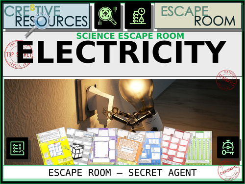 Electricity - Science Escape Room | Teaching Resources