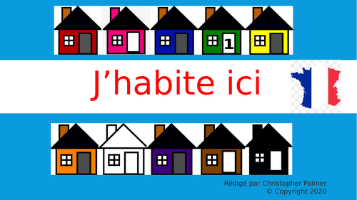 French: Où habites-tu? (Key Stage 3) | Teaching Resources