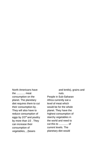 KS4 Science Sustainable Food and Climate Change | Teaching Resources