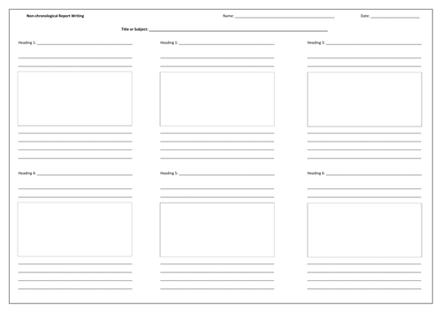 Non-chronological reports - Booklet and Writing Templates | Teaching ...