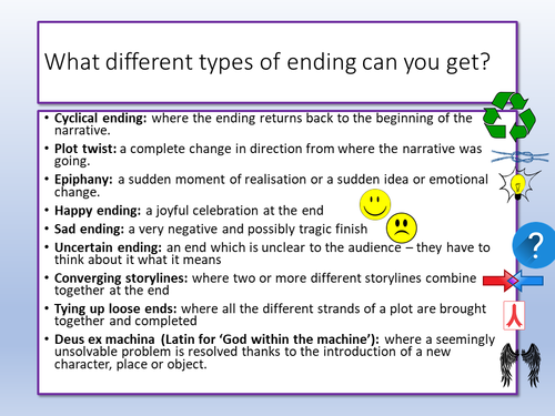 Short Story Endings | Teaching Resources