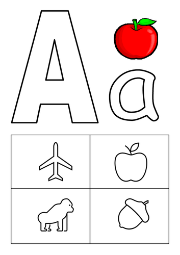 Alphabet Workbook Differentiated | Teaching Resources