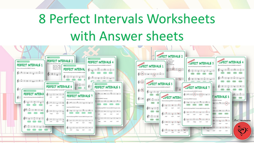 Music Intervals Unit of Work - Perfect, Major and Minor Intervals 36 ...